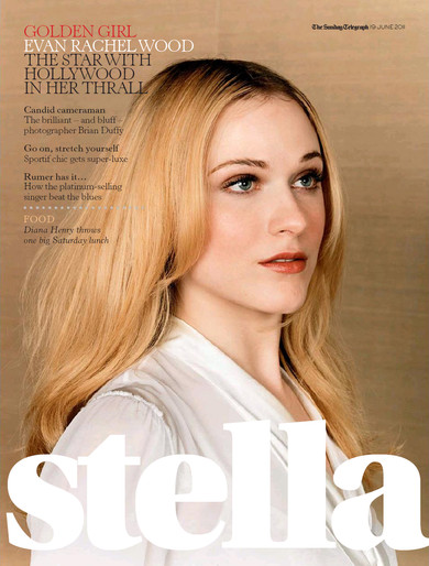 Tracey Mattingly - News - Evan Rachel Wood on the Cover of Stella