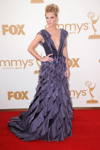 Tracey Mattingly - News - Heather Morris at the 63rd Primetime Emmys