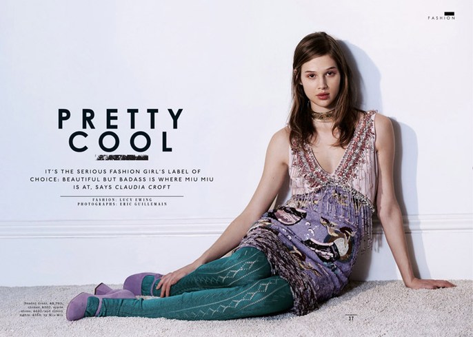 Tracey Mattingly - News - "Pretty Cool" in The Sunday Times Magazine